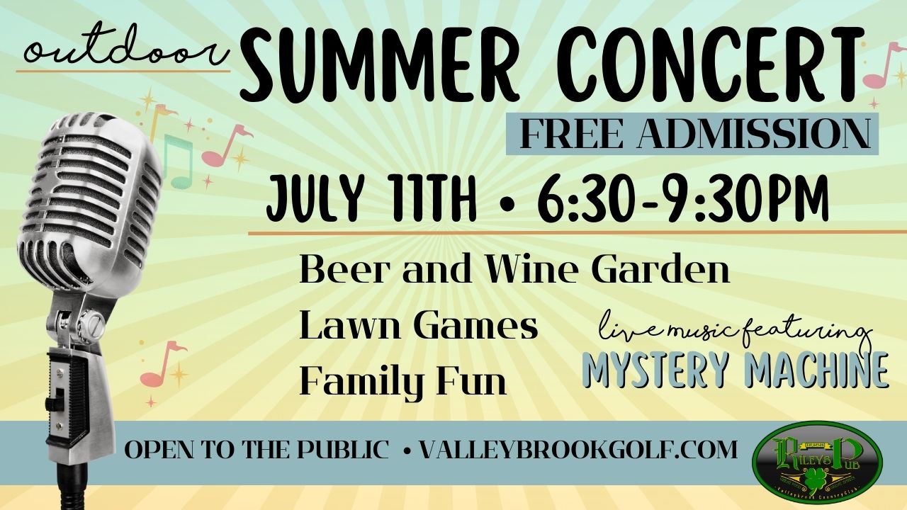 Summer Concert - Ron Jaworski's Valleybrook Country Club