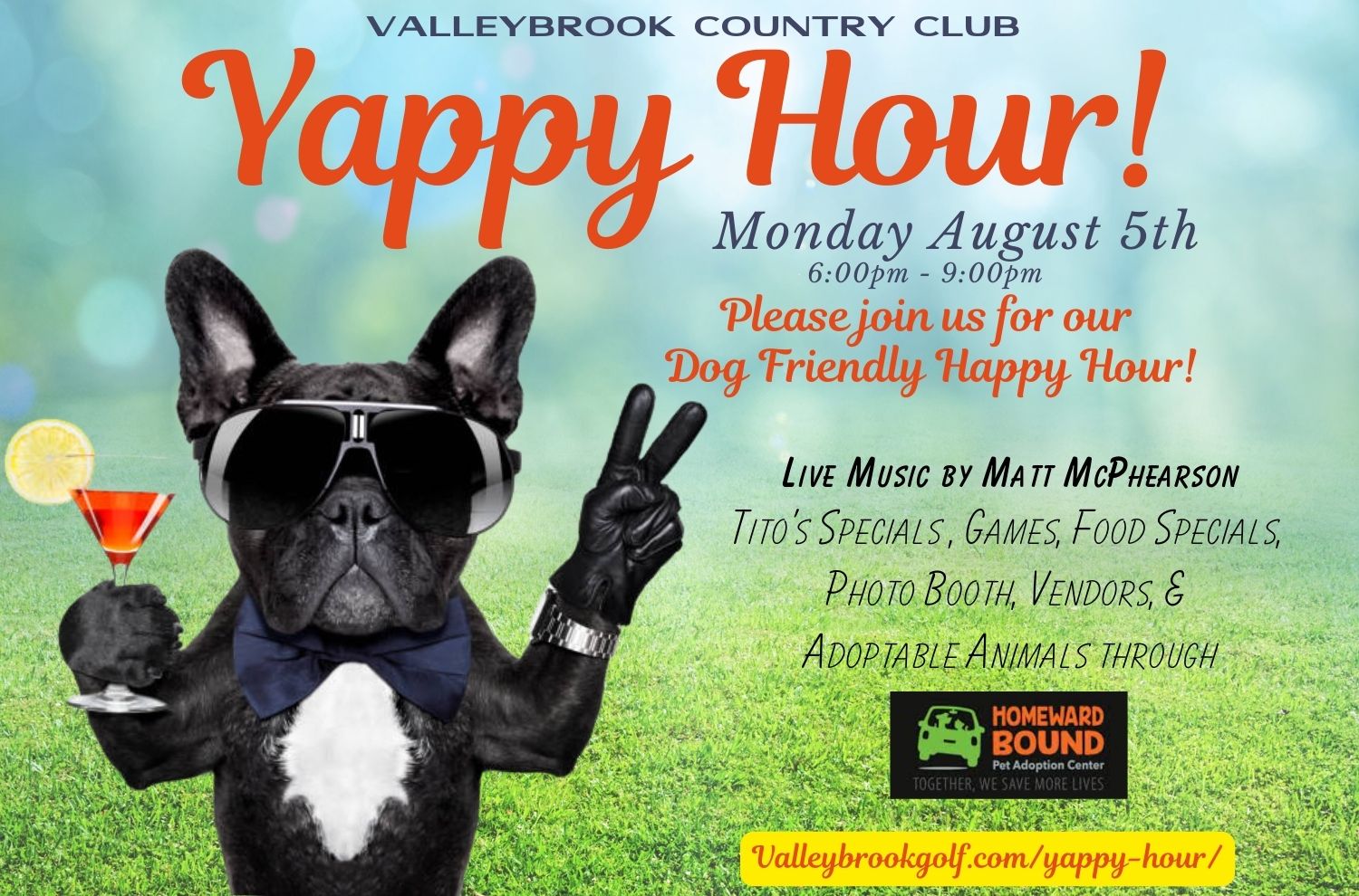 Yappy Hour - Valleybrook Country Club